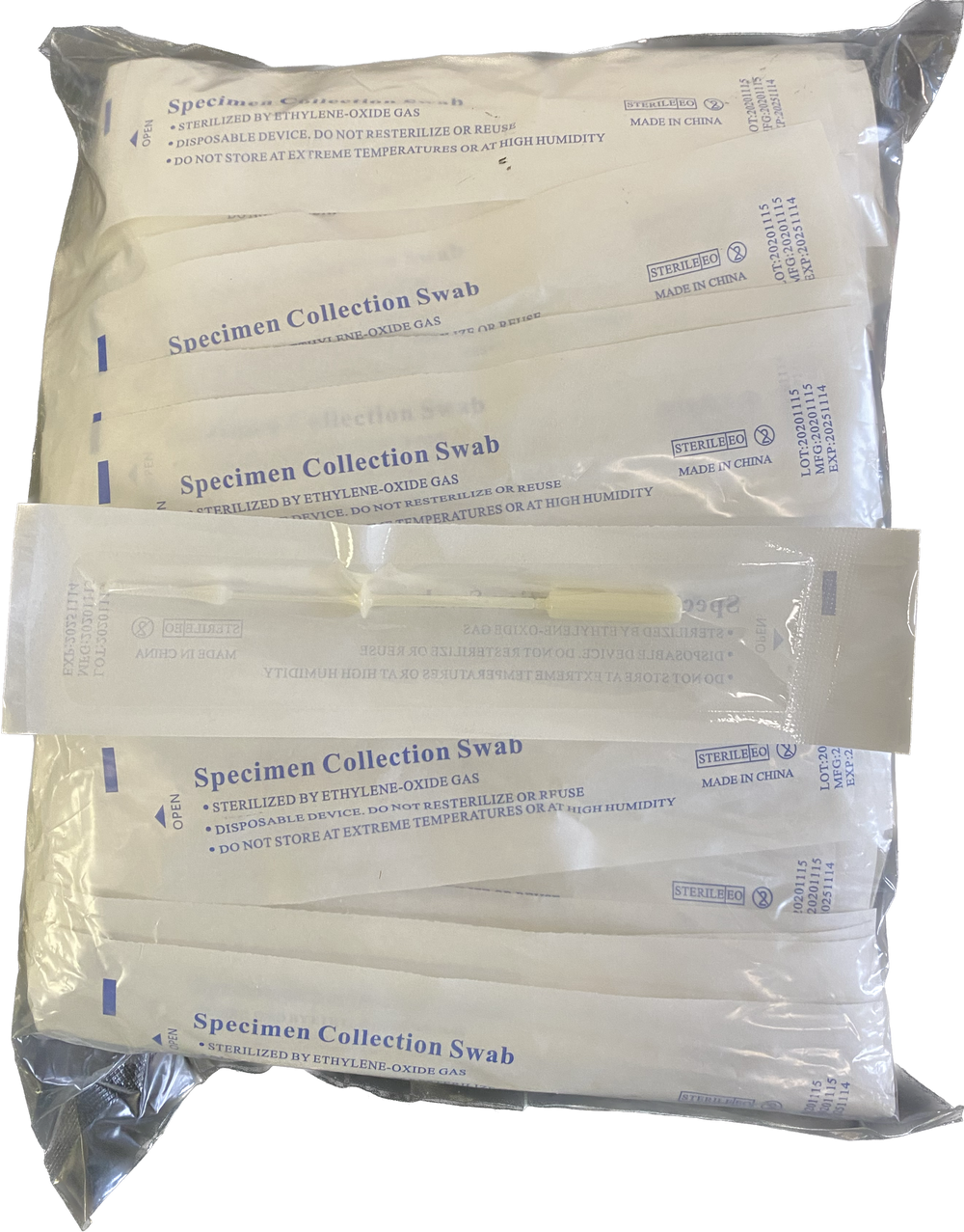 Turbinate Swabs (Pack of 25) - TRAXSKU022